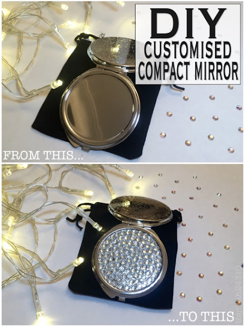 DIY Customised Compact Mirror - Hannah Hawes