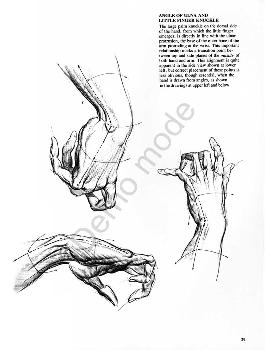 Estúdio Fantasma: Apostila: "Drawing dynamic hands" de Burne Hogarth