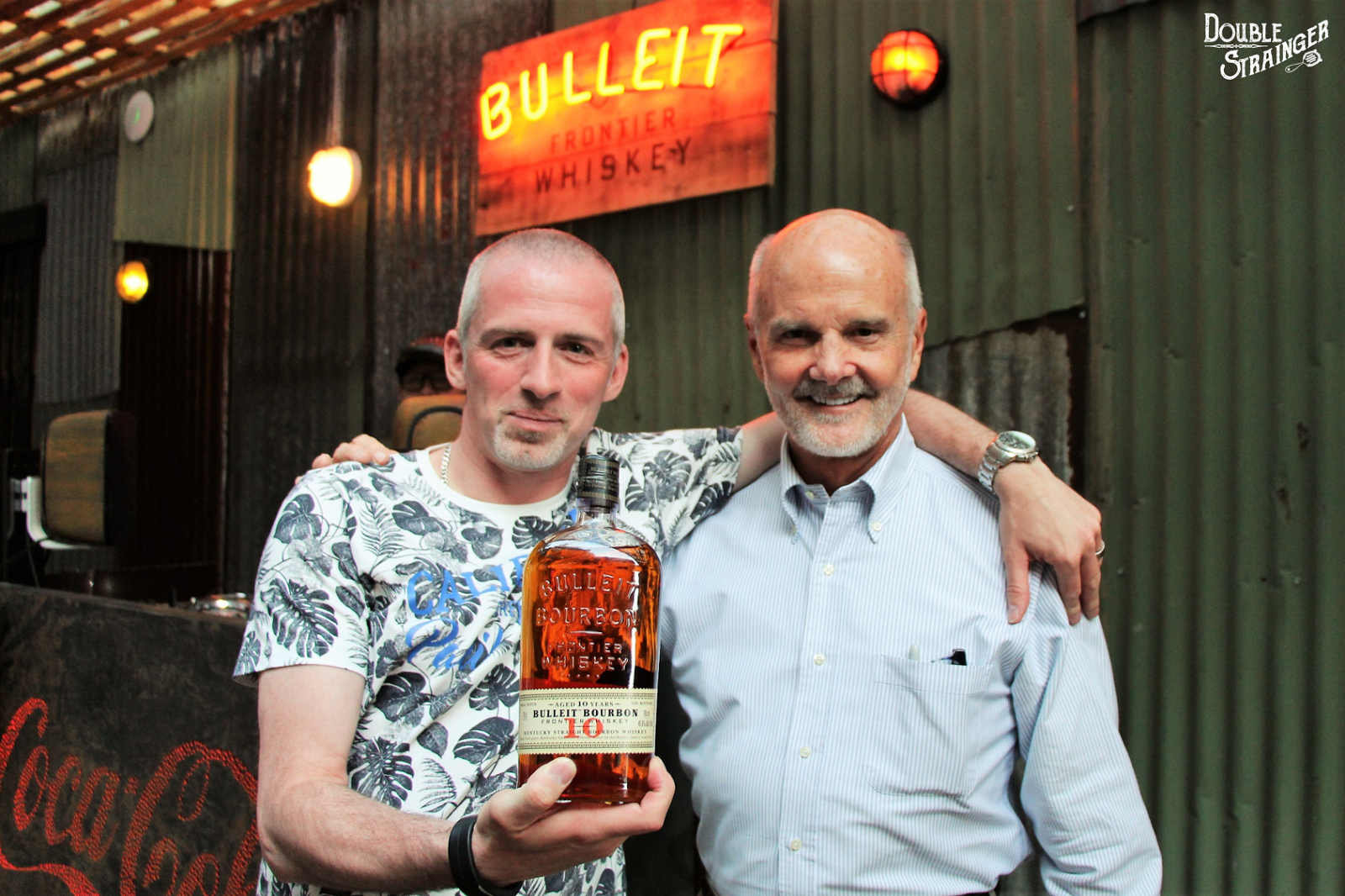 Double Strainger: Launchevent Bulleit Bourbon 10 years met Tom Bulleit