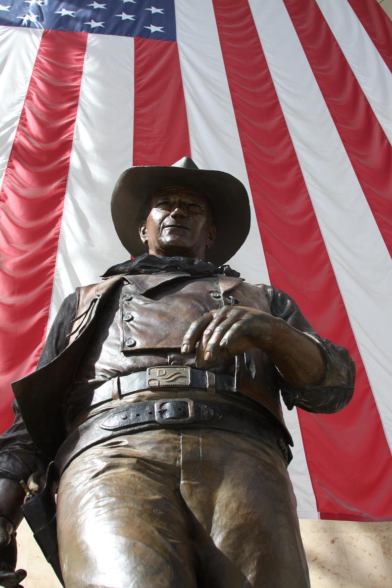 Michigan Exposures: The John Wayne Statue Again...