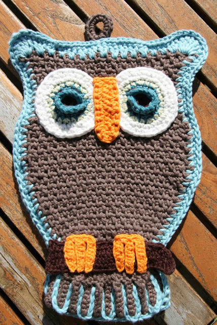Crochetpedia: 2D Crochet Bird / Owl Applique Patterns