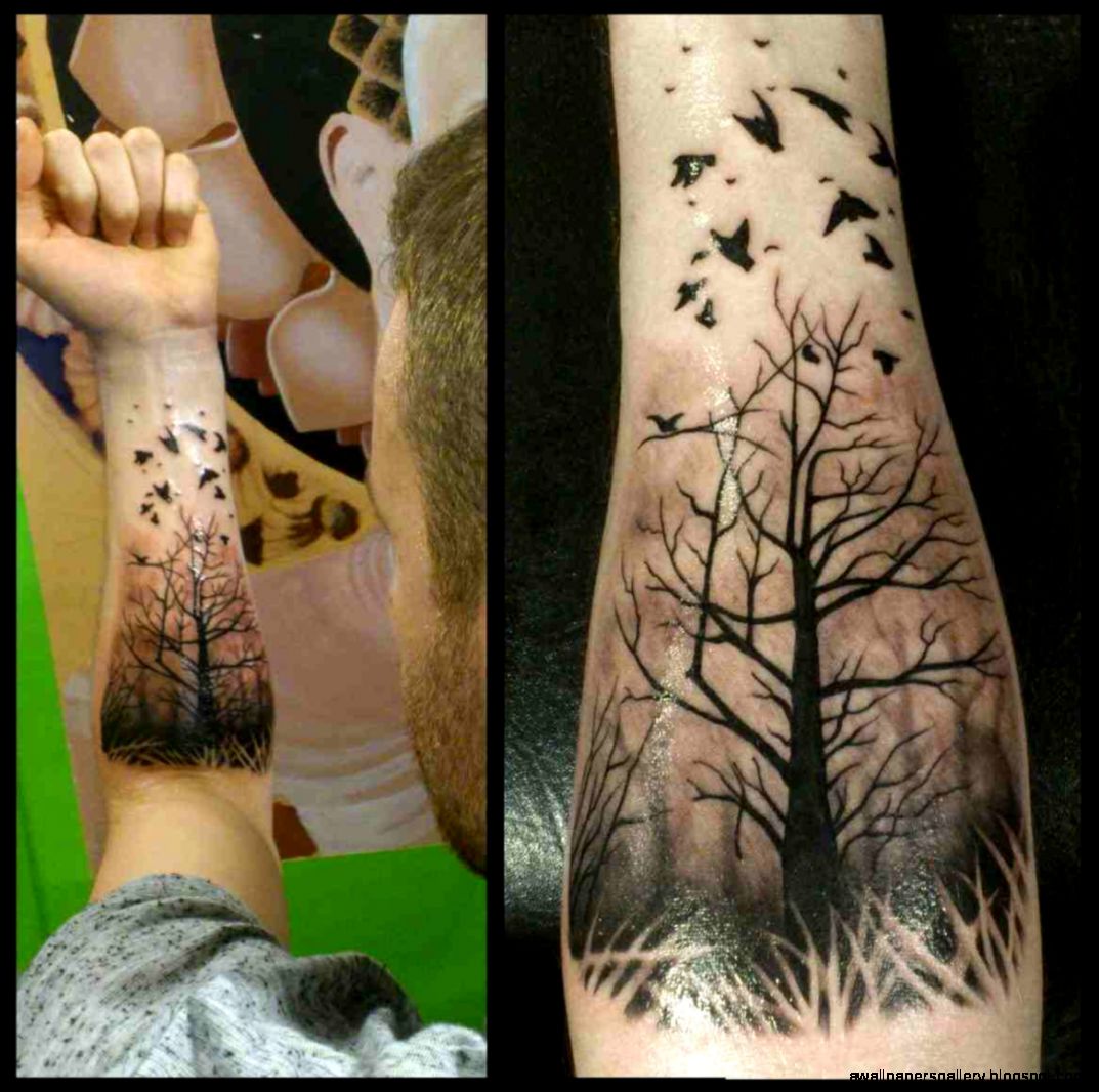 Tree With Roots Tattoo | Wallpapers Gallery