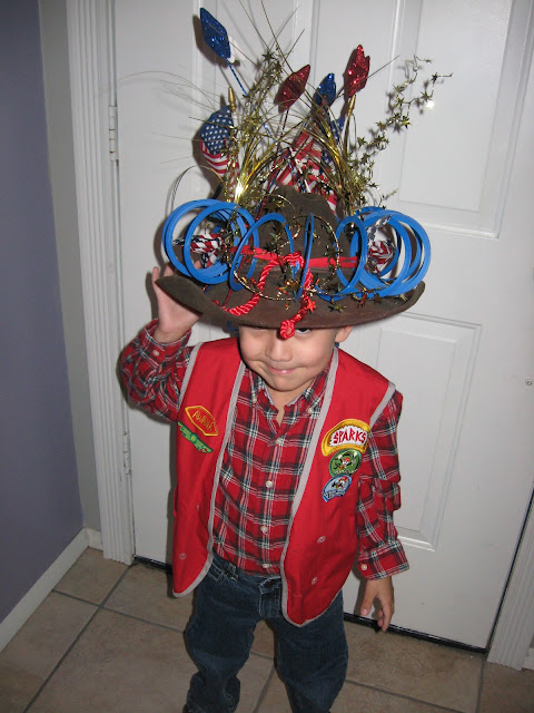 Nana's Moments: Crazy Hat Night!