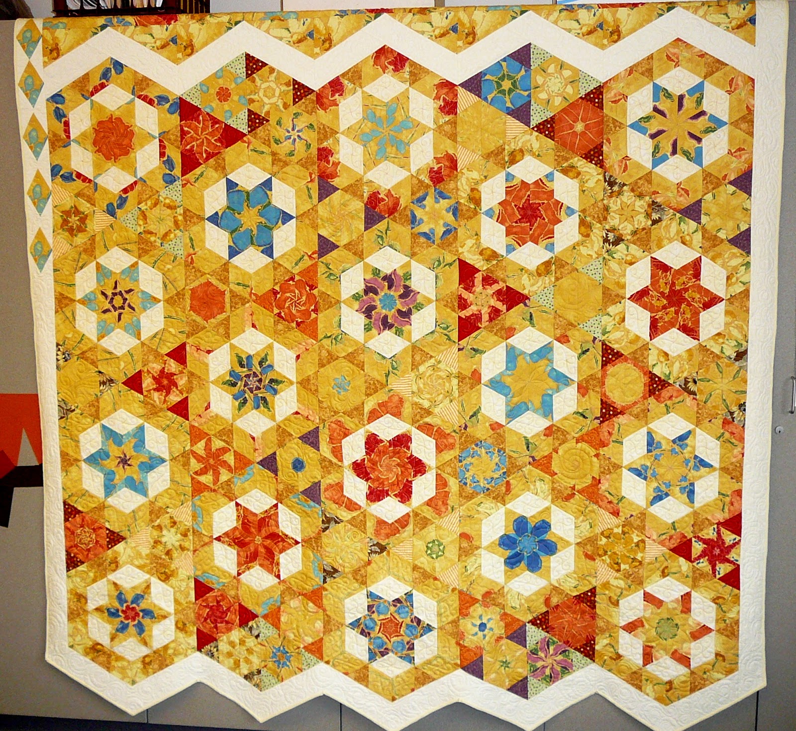 Rainbows. Bunnies. Cupcakes.: Stack-n-whack: story of a quilt