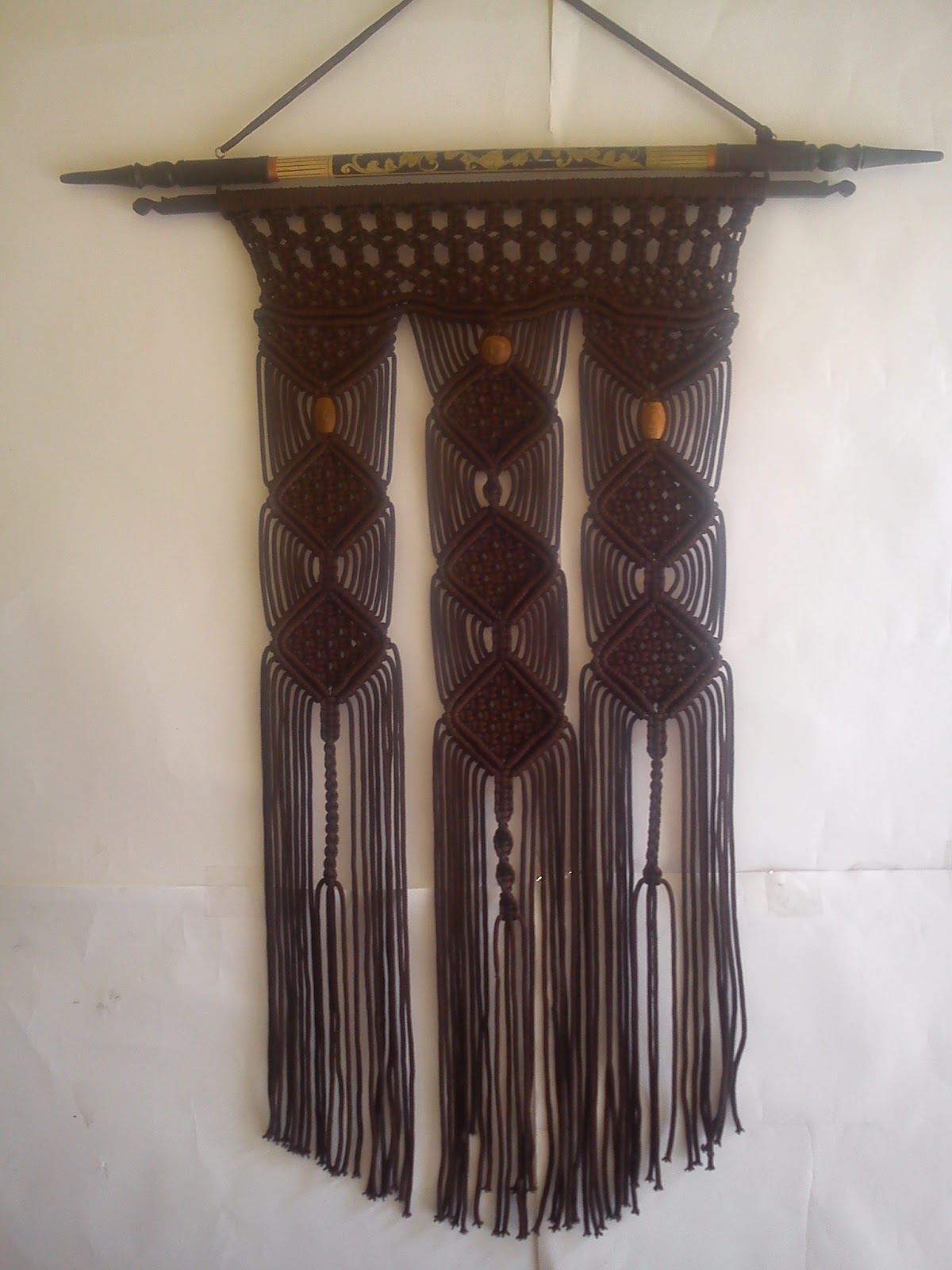 MACRAME ART: MACRAME ART HIASAN DINDING