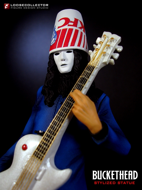 Loosecollector Custom Figures Archive: Buckethead 9.5 inch Stylized ...