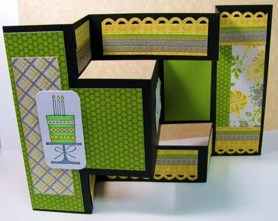 Dana's Imagination Creations: 2-4-8-10 Swing fold card