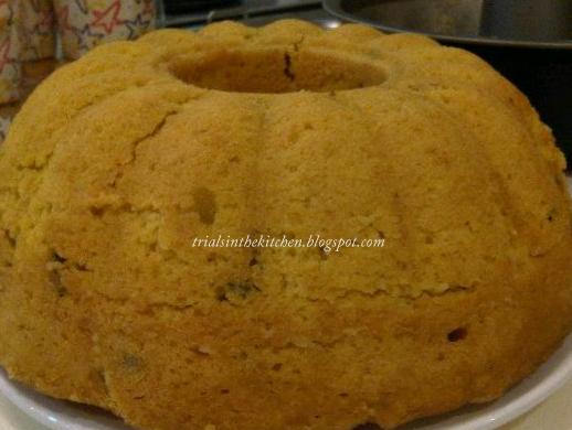My Trials in the Kitchen: Steam Pumpkin Cake