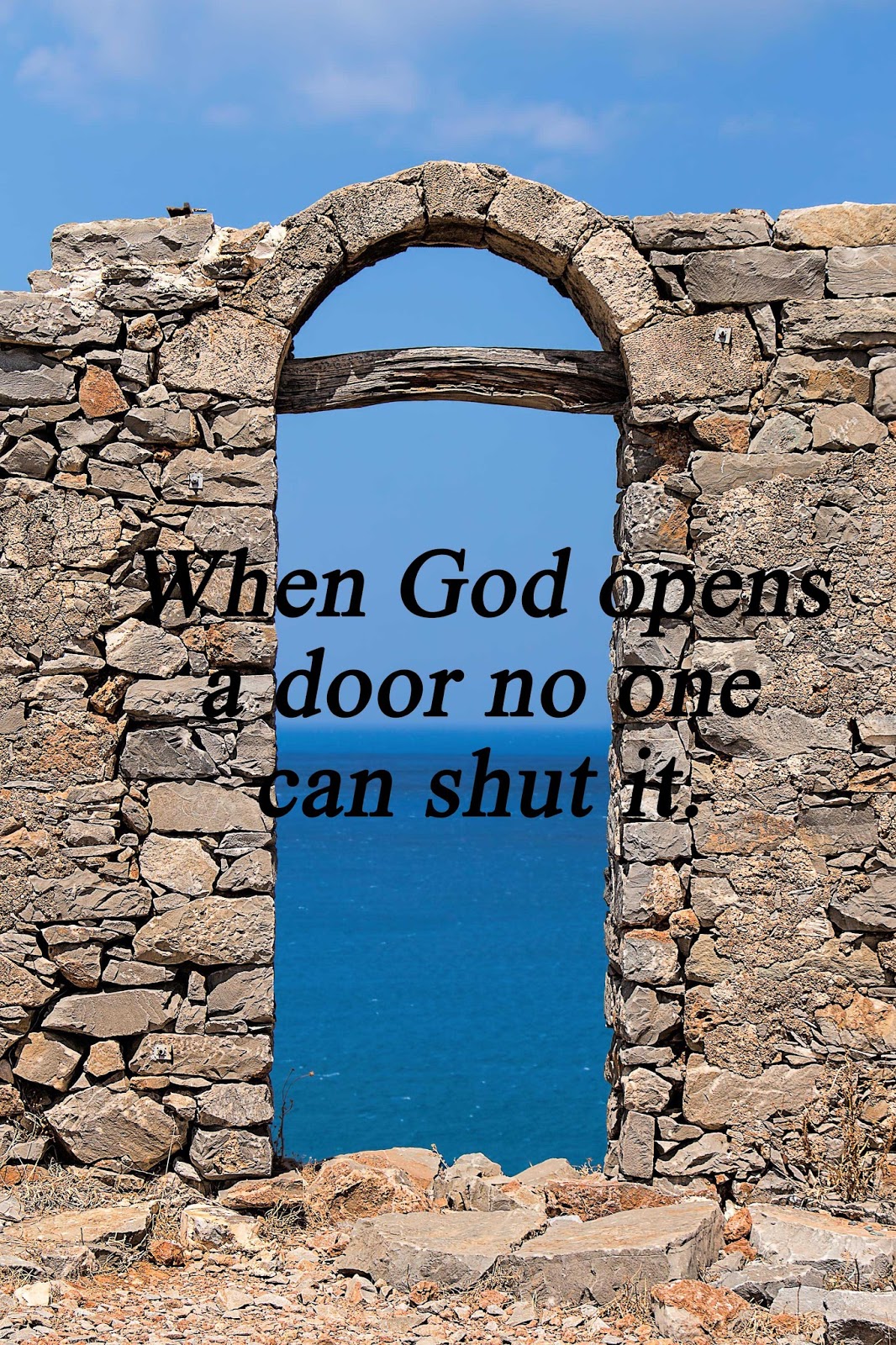 In the Wilderness: Rev 3:7-13 God Opens and Shuts Doors