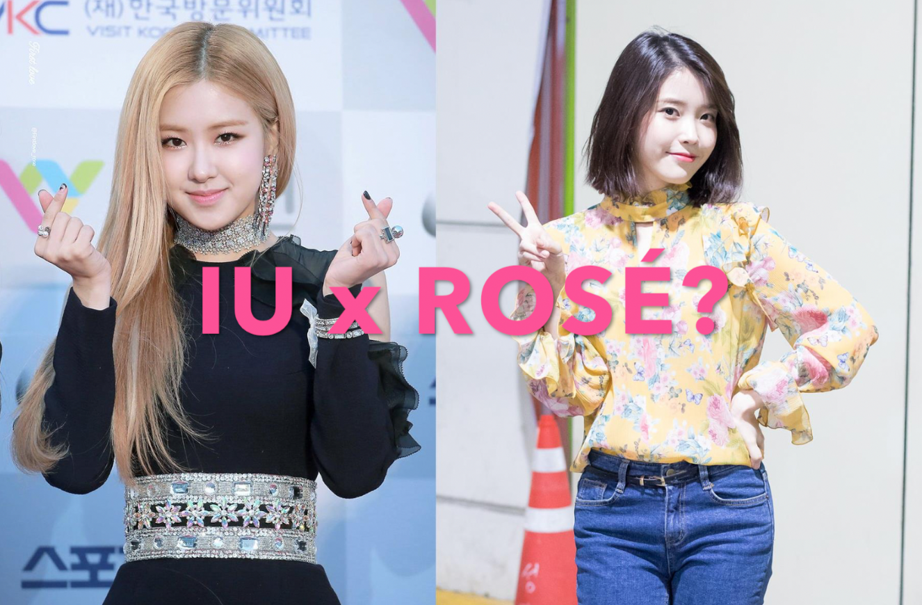 IU wants to collaborate with ROSÉ of BLACKPINK [EngSub Video]