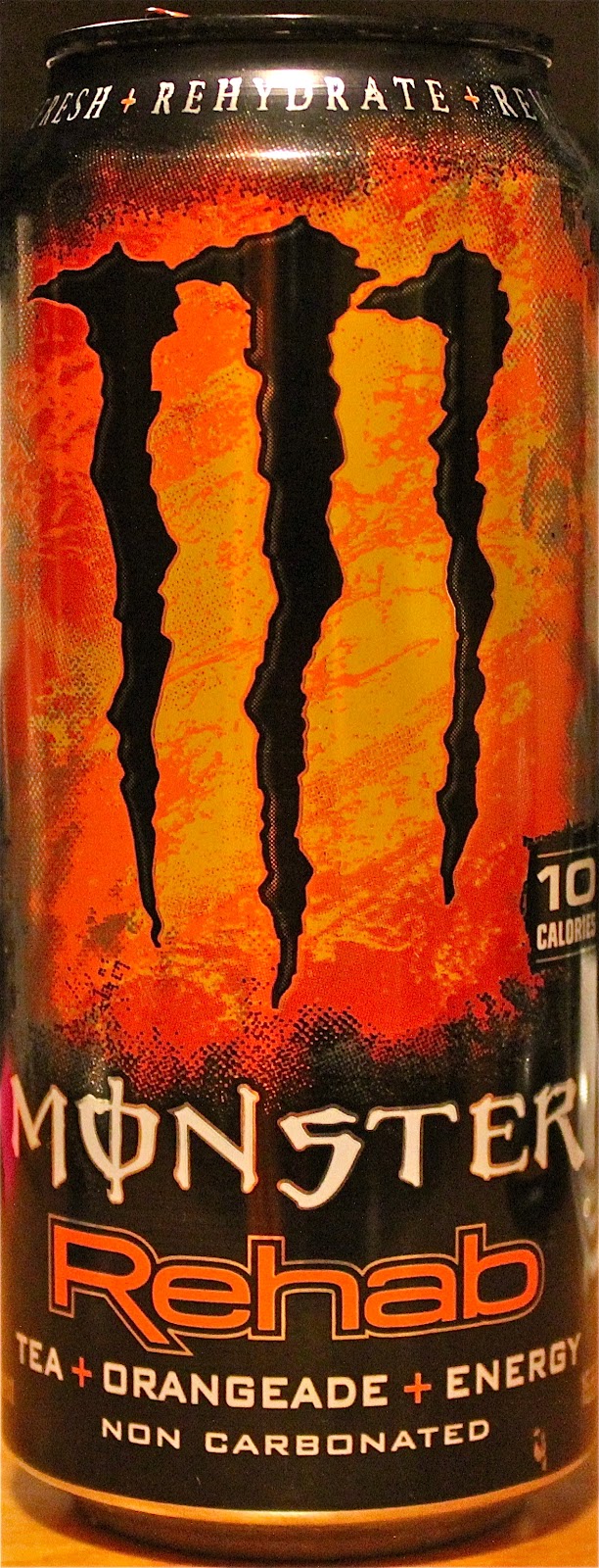ADDICTED 2 ENERGY!: REVIEW OF MONSTER REHAB ORANGEADE