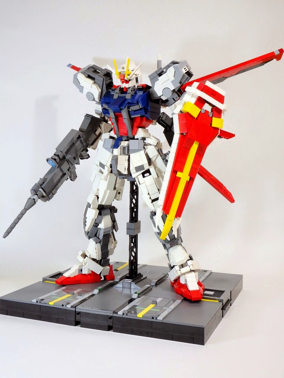 Gundam LEGO: Aile Strike Gundam ~ Gundam Kit Review and News