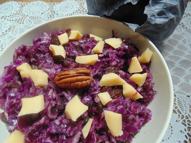 Natural Nature: Rode kool salade