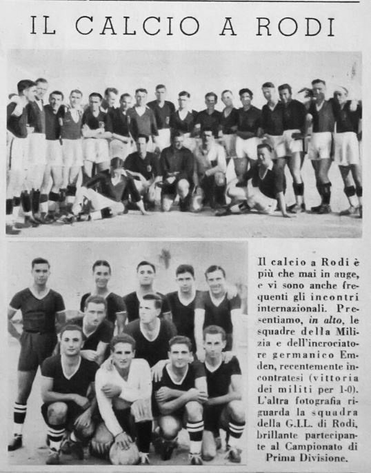 Due punti di nostalgia: Il calcio nella Rodi italiana
