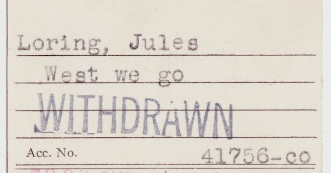 Papergreat: There's beauty in them thar old library circulation cards