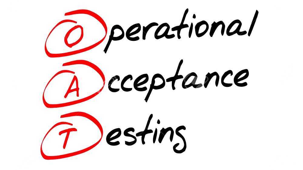 Operational acceptance testing