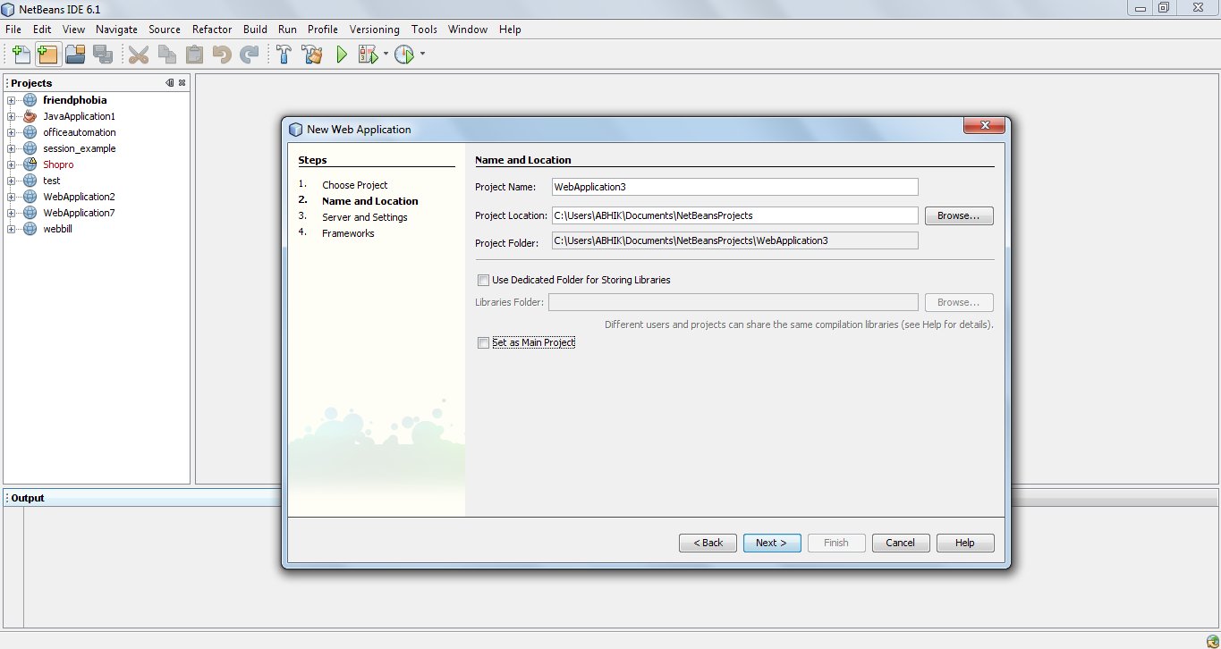 How To Set Up Netbeans Ide For Jsp Project Nested Code Tech Float