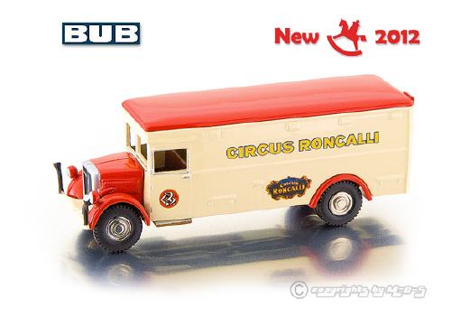 Circusmodellbau: BUB Neuheiten 2012