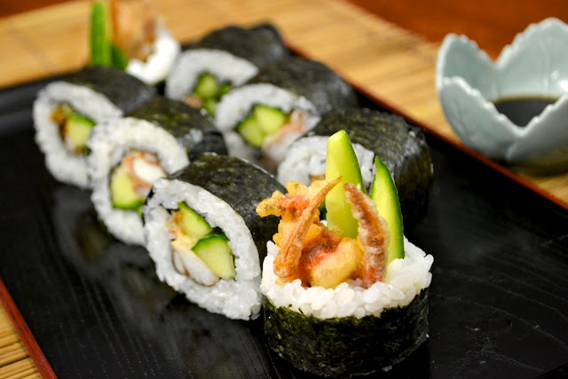 little japan mama : Soft Shell Crab Sushi