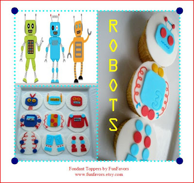FunFavors Events: Robot Theme Party Inspiration Board