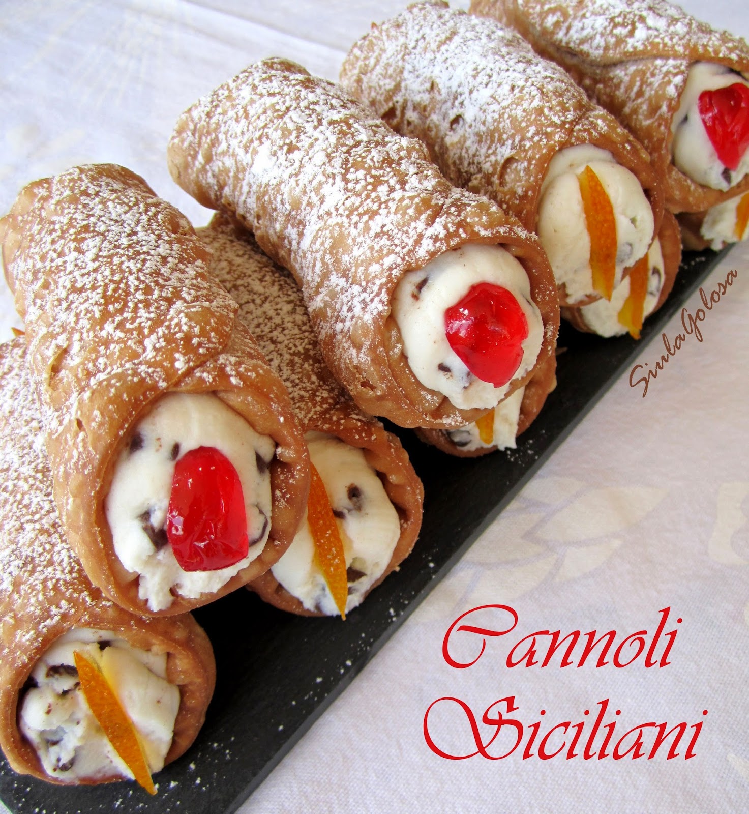 Siula Golosa: Cannoli siciliani