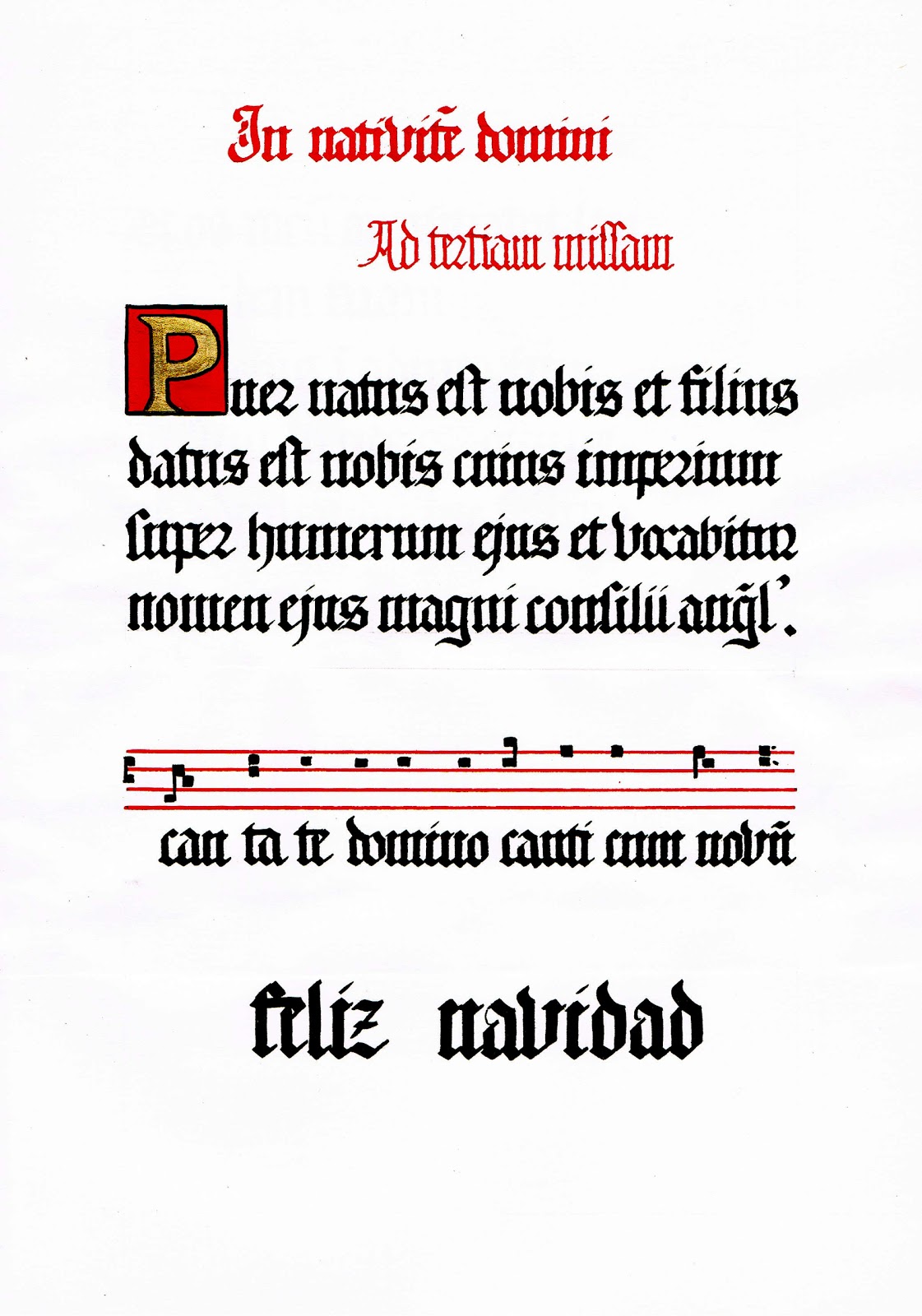 VALLE CAMACHO: Feliz Navidad con Buena Letra