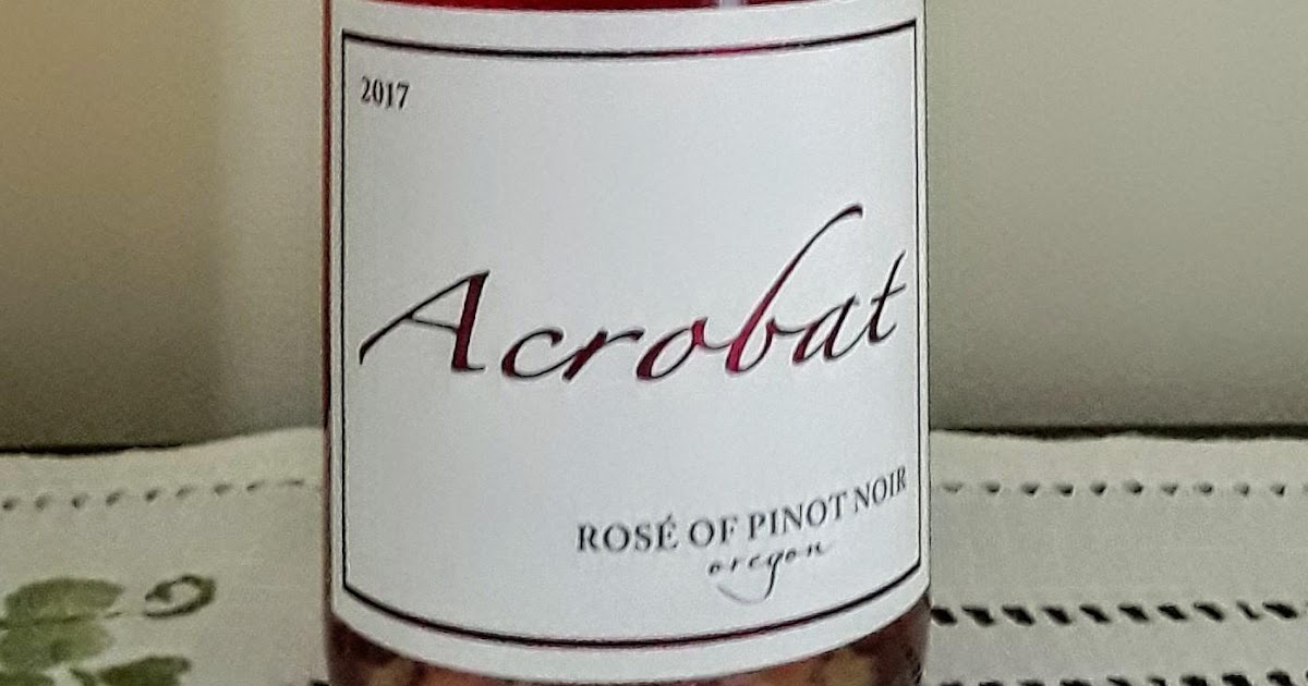 Acrobat Rose' of Pinot Noir Oregon 2017