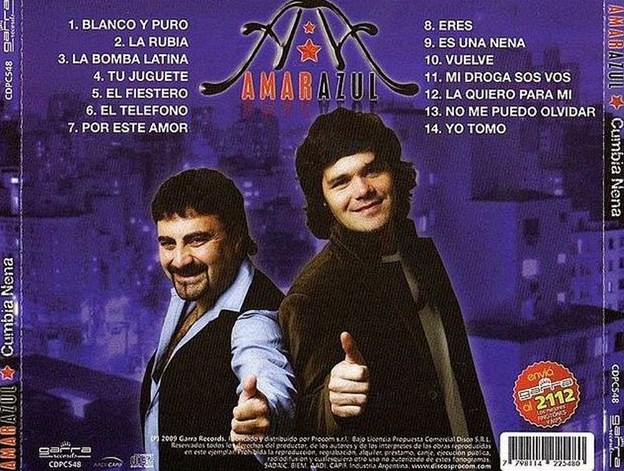 Cumbia de la Buena: AMAR AZUL - CUMBIA NENA 2009