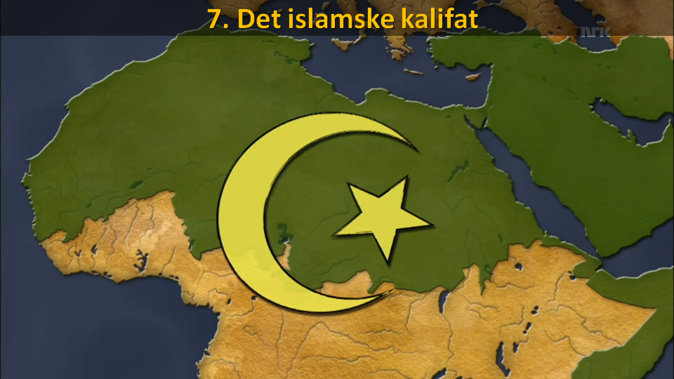 Israels historiske trengsel og islams fremvekst