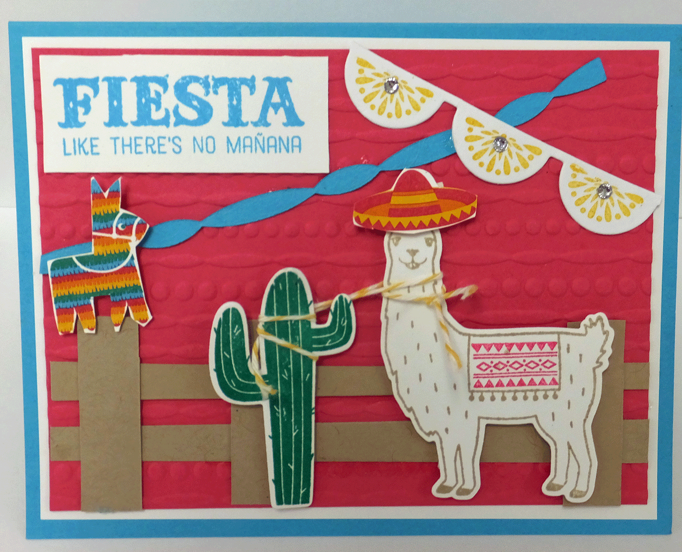 Devoted Stamper: Lama Fiesta Birthday
