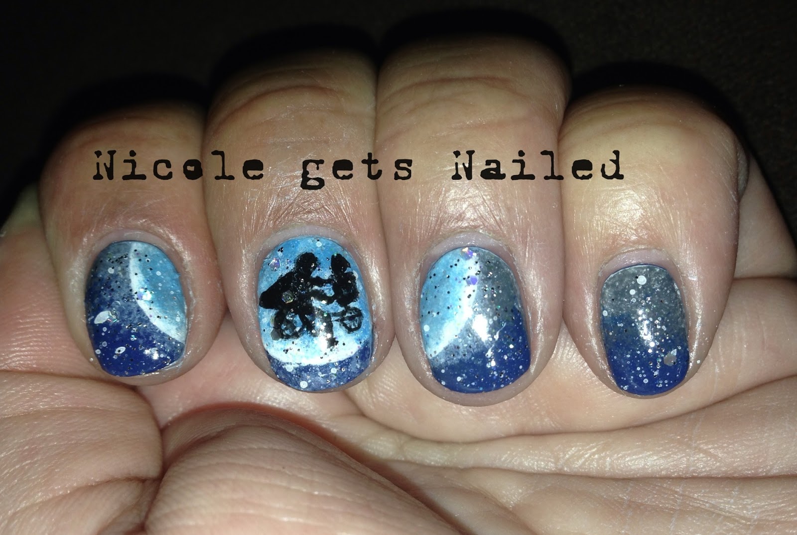 Nicole gets Nailed: E.T. Phone Home