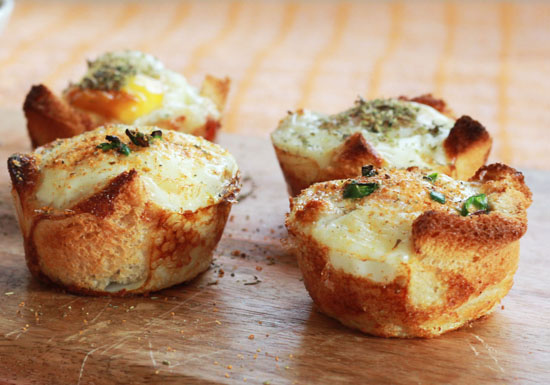 Ginger Fig: brekkie egg baskets (healthy)