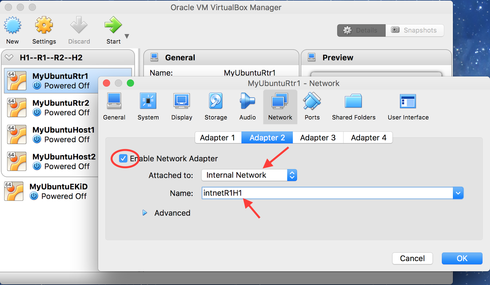 TechVolve: Creating a Network Topology using VMs in VirtualBox