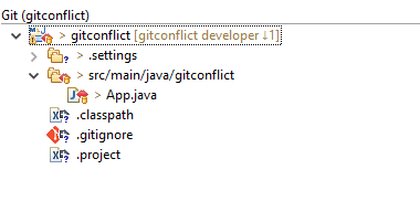 How to resolve Git merge conflict from eclipse? ~ Java & Python Tech