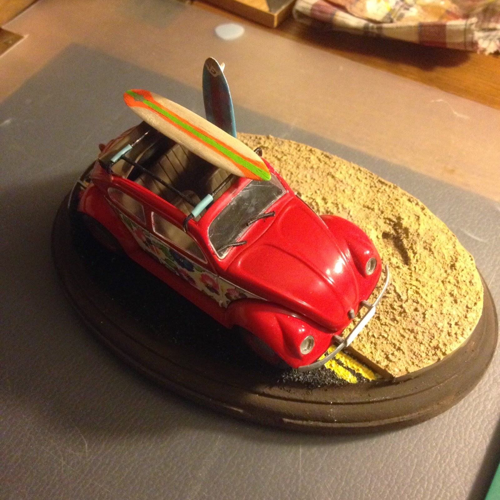 Scale Model Workbench: Volkswagen beetle conversion
