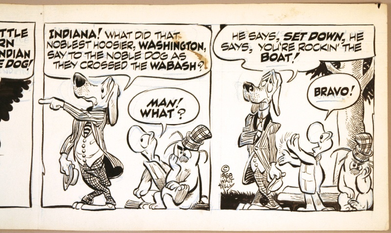Attempted Bloggery: Walt Kelly's Pogo: The Noble Dog