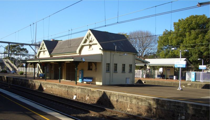 Sydney - City and Suburbs: Tempe, railway station