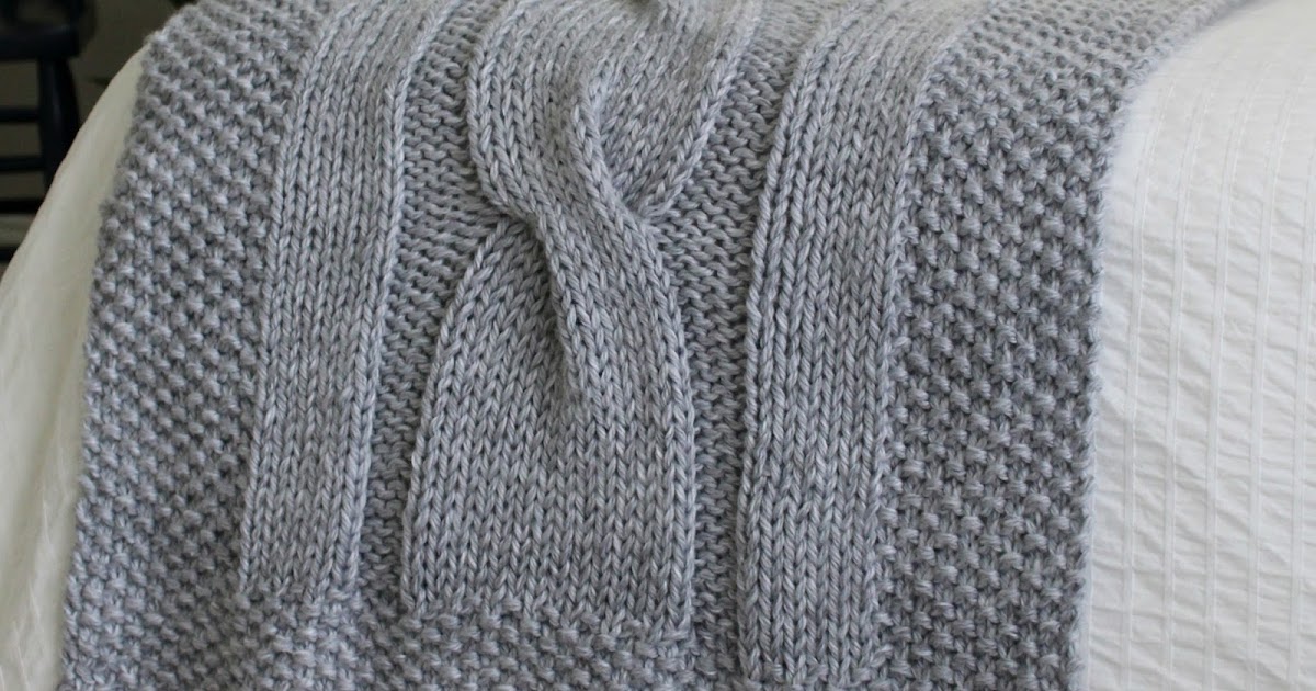 Fifty Four Ten Studio: River of Dreams - New Chunky Cable Bed Runner ...