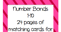 Number Bonds: Subtraction! Math in Focus/ Singapore Math