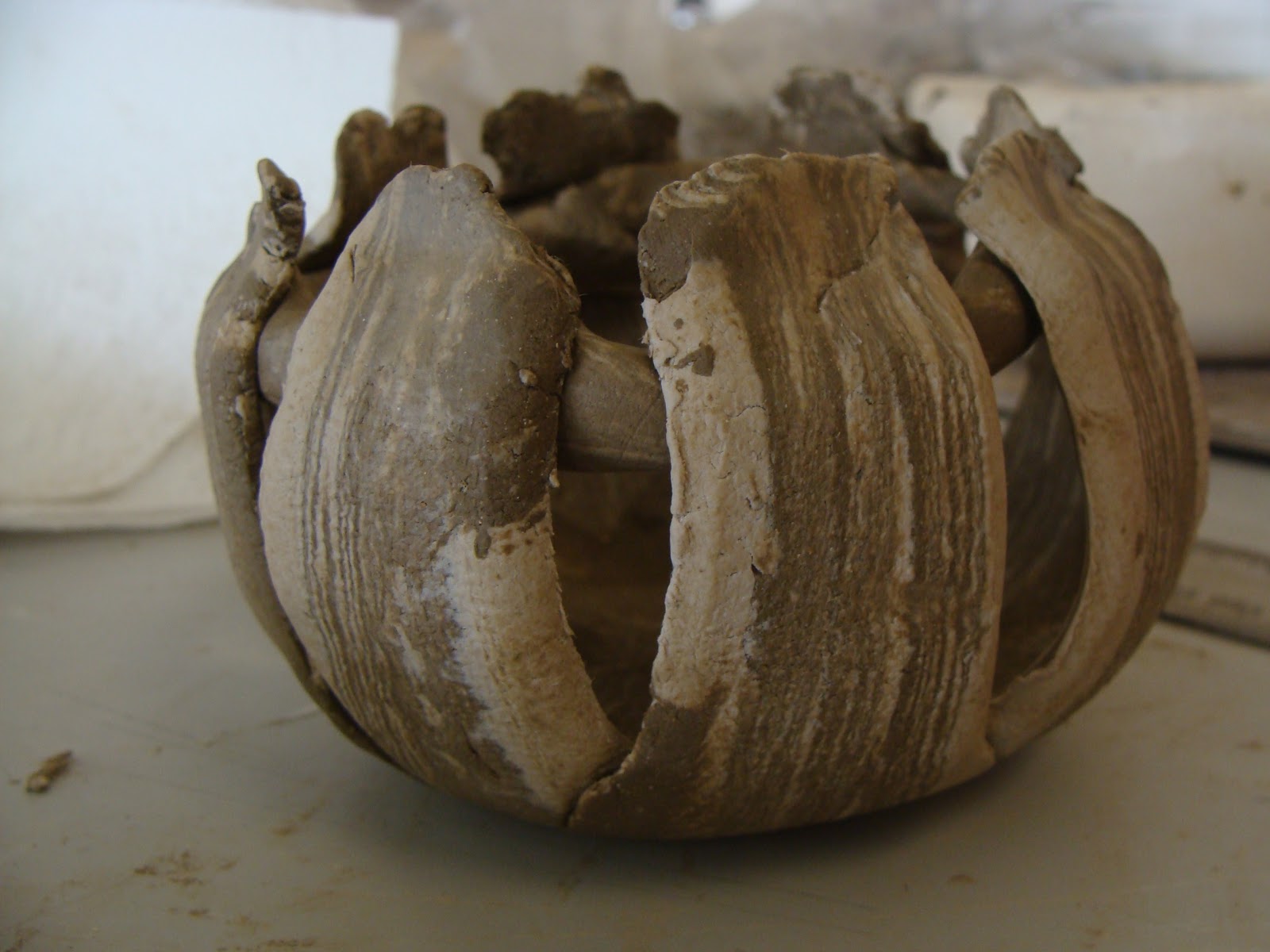 Once upon an Art Room: Layered Clay Projects