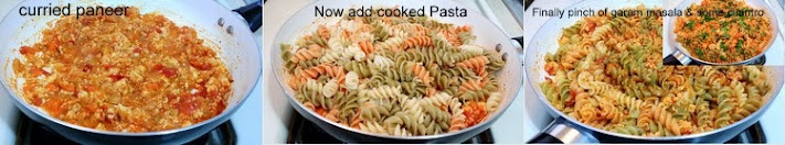 Spicy Treats: Paneer Pasta / Curried Paneer Pasta / Indian Style Cheese ...