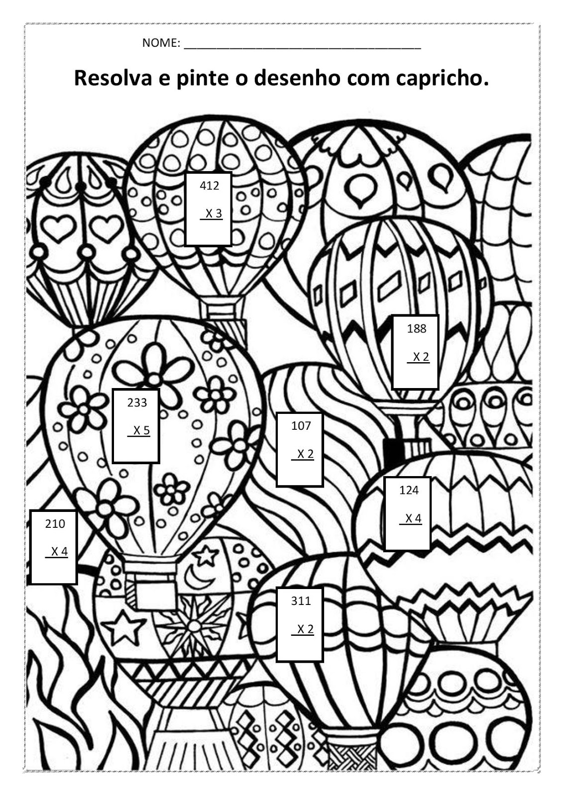 Operações divertidas 2 | Atividades Pedagogica Suzano | Aulas de ...