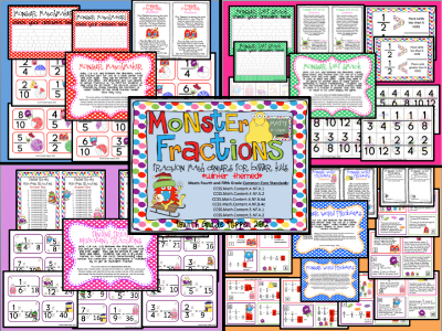 Fourth Grade Flipper: Workshop Wednesday {Fractions}