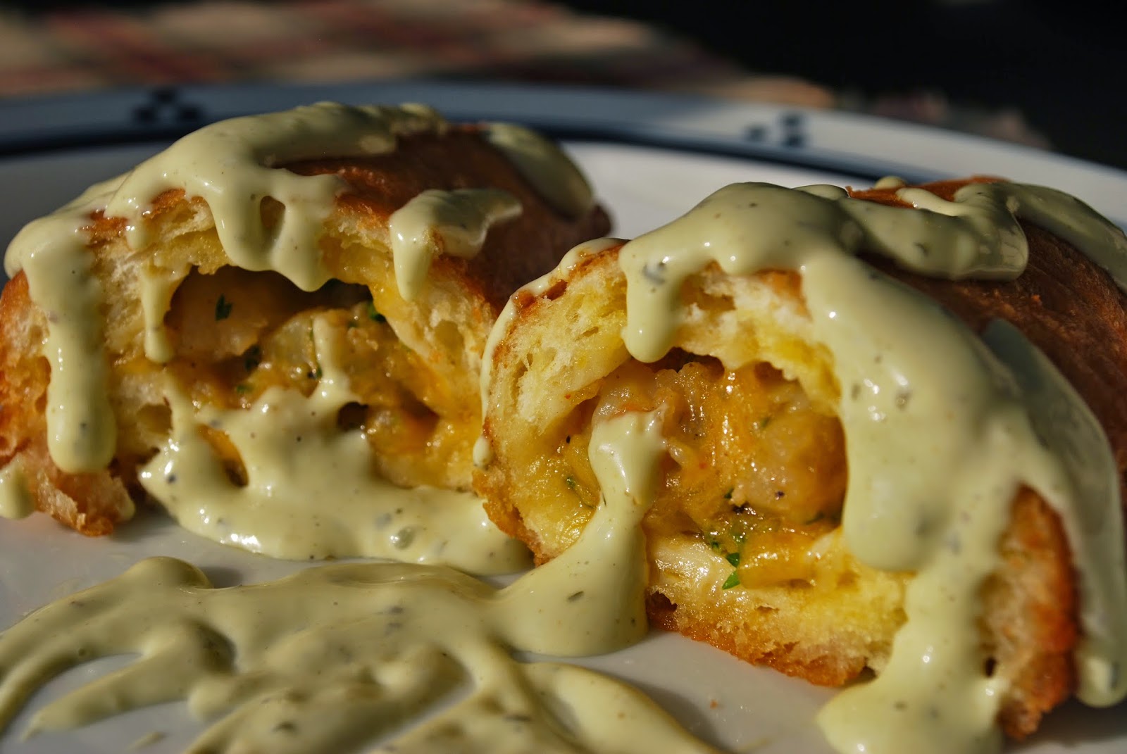 Cajunsmoke13: Stuffed Shrimp Beignets
