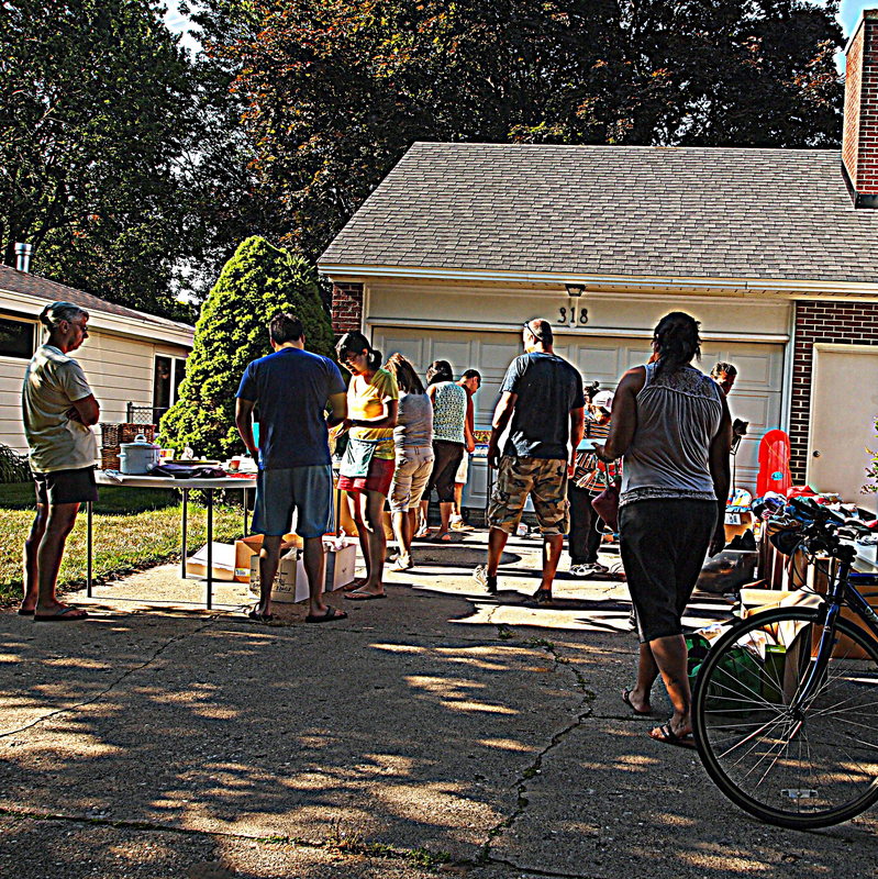 Bucket list- Garage sale success! | Pink Stripey Socks