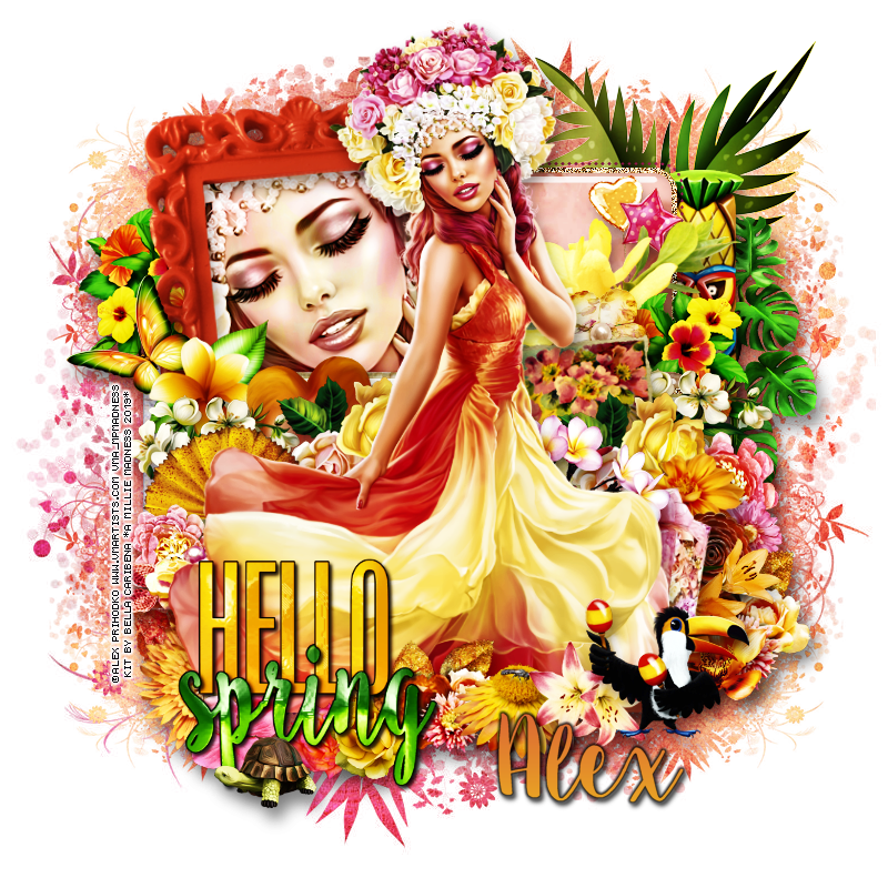 Millie's PSP Madness: New Spring Wordart and tag with Spring Awakening ...