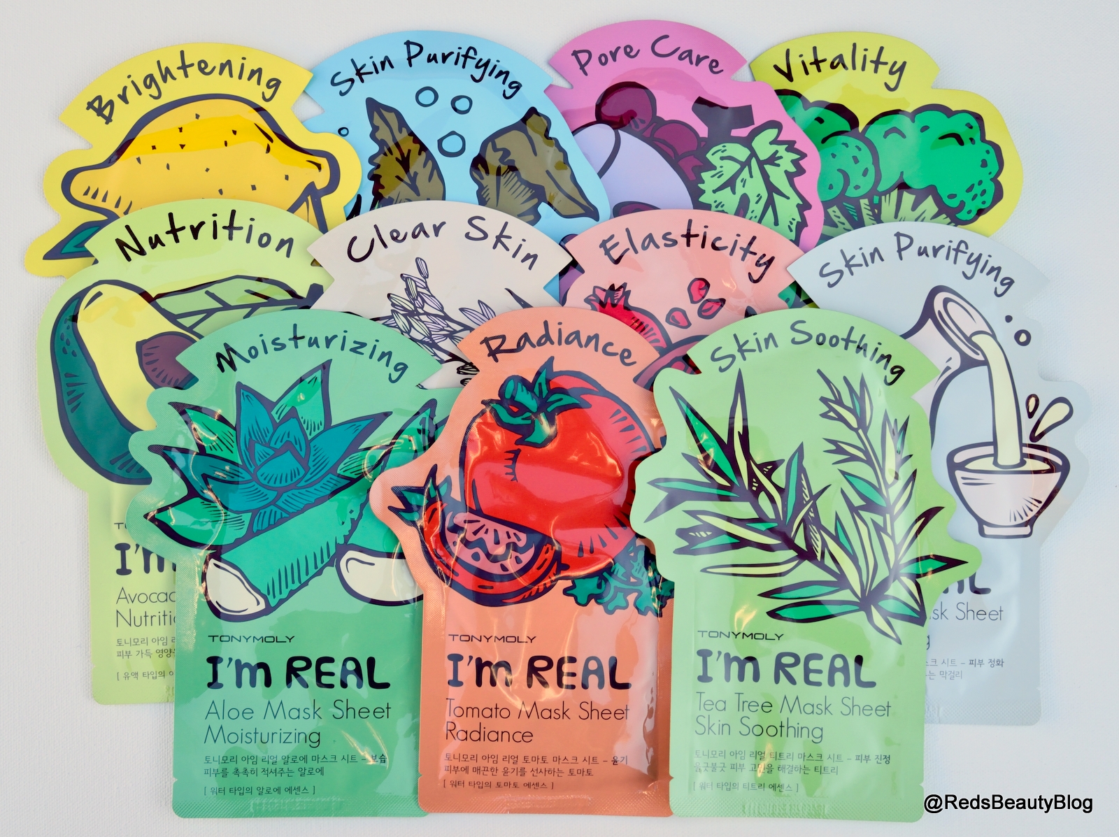 Tony Moly I'm Real Sheet Masks - Rice Clear Skin | Mrs Red's Beauty Blog