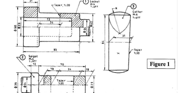 Machine Drawing Question Paper of 3rd Semester AE Download Previous ...