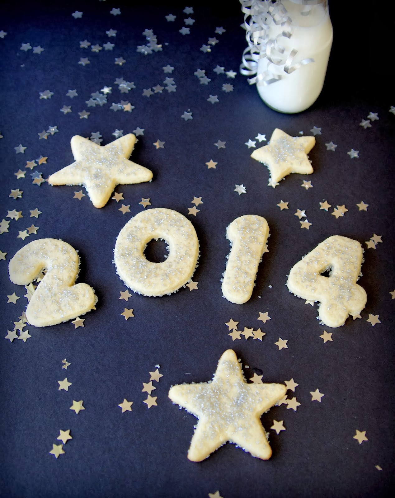 Alice and the Mock Turtle: New Year's Eve Countdown Cookies