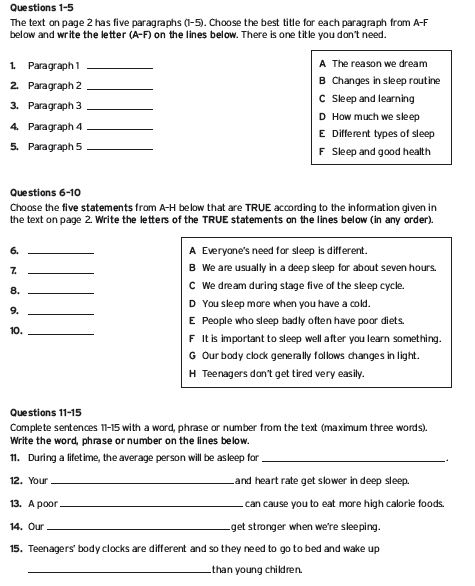 El Blog de Anabel: Some advice to face TASK 2 – MULTI-TEXT READING ...